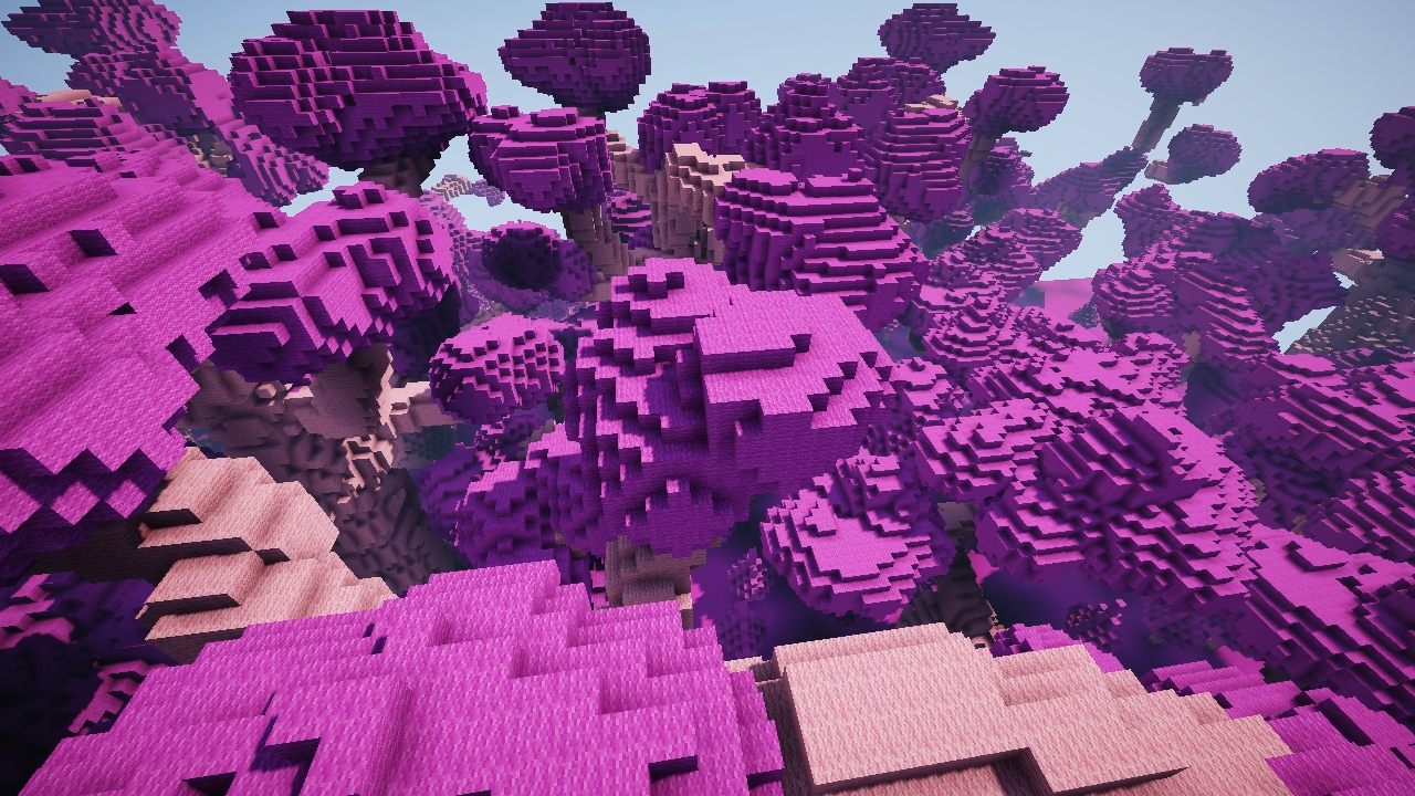 PINK LAND! A Stingray Productions Fantasy Survival Map! 1.13.1 ...