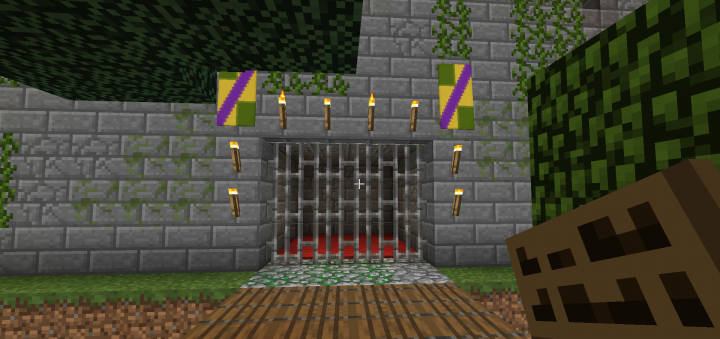 Large underground, booby trapped, and castle mazes Minecraft Map