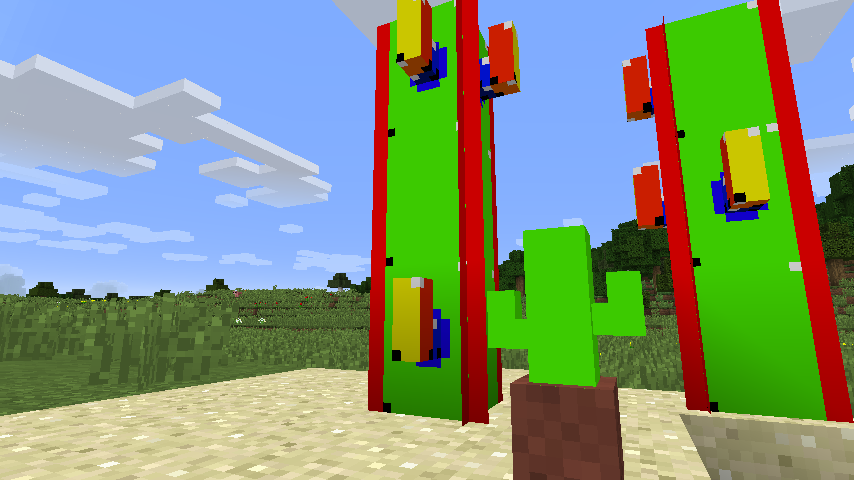 Cactus. Now with ARMS! And Bumbo Cactoni!!! Minecraft Texture Pack
