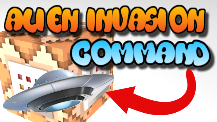 ALIEN INVASION Command Block Creation Minecraft Map