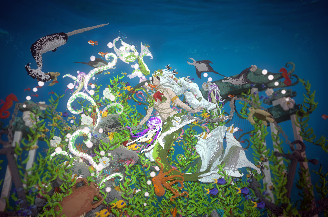 Earine | The mermaid's Queen Minecraft Map