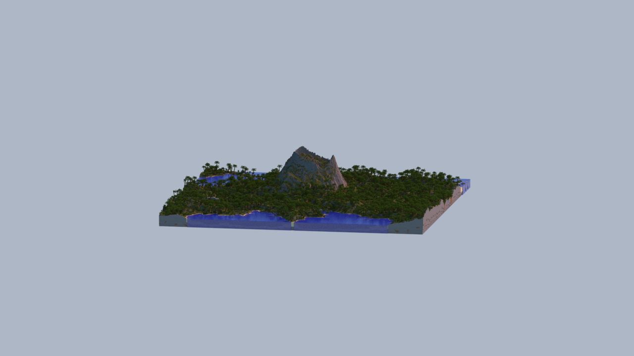 Pacific Island - Survival Ready Minecraft Map