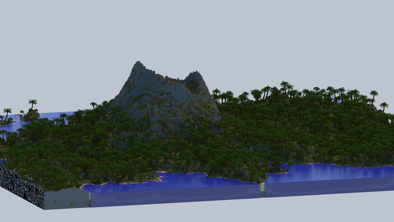 Pacific Island - Survival Ready Minecraft Map