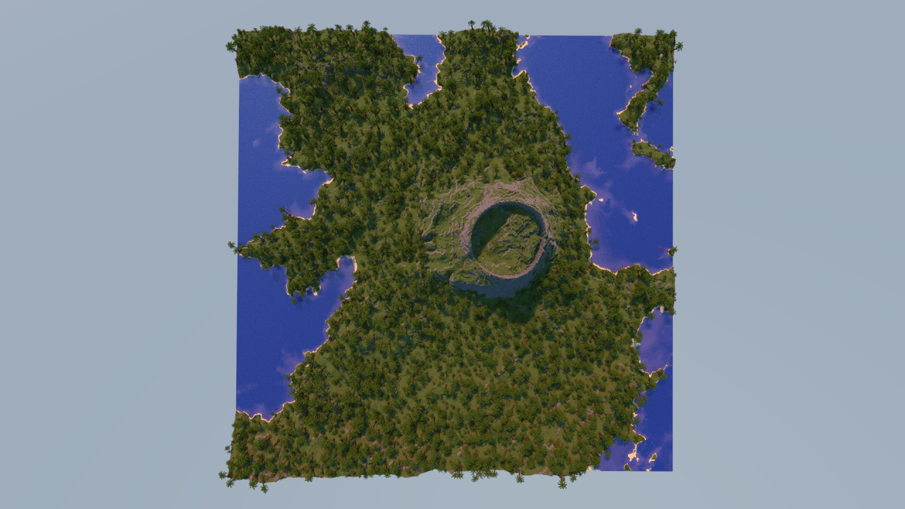 Pacific Island - Survival Ready Minecraft Map