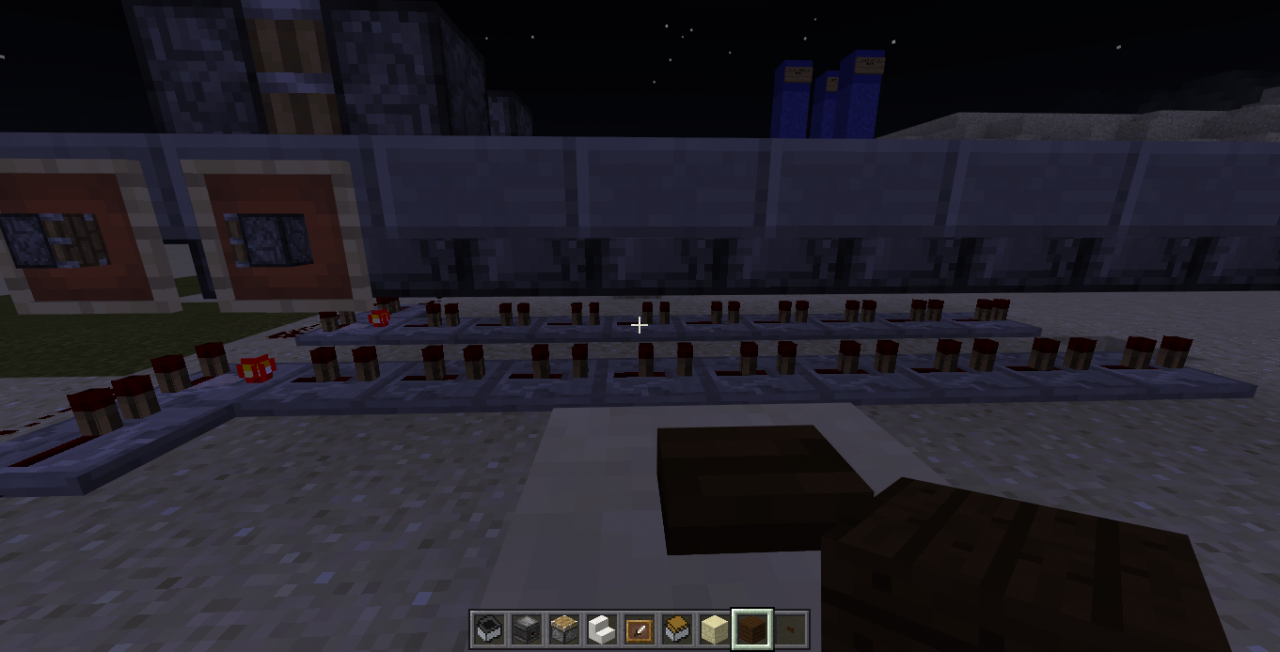 piston car race Minecraft Map