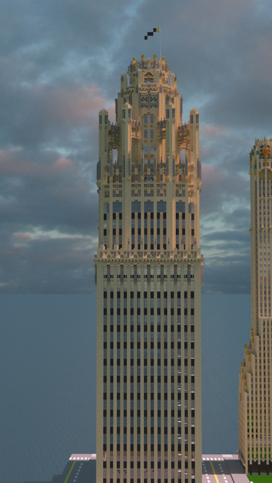 Tribune Tower Chicago Minecraft Map