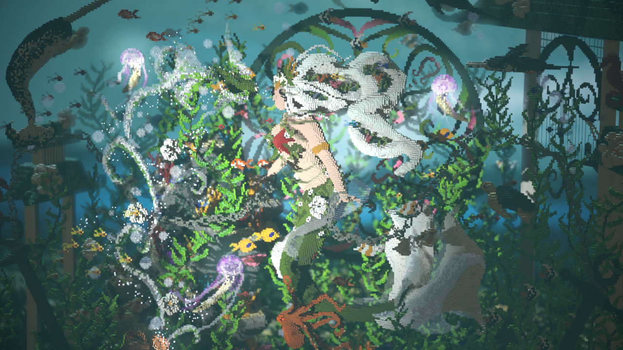 Earine | The mermaid's Queen Minecraft Map