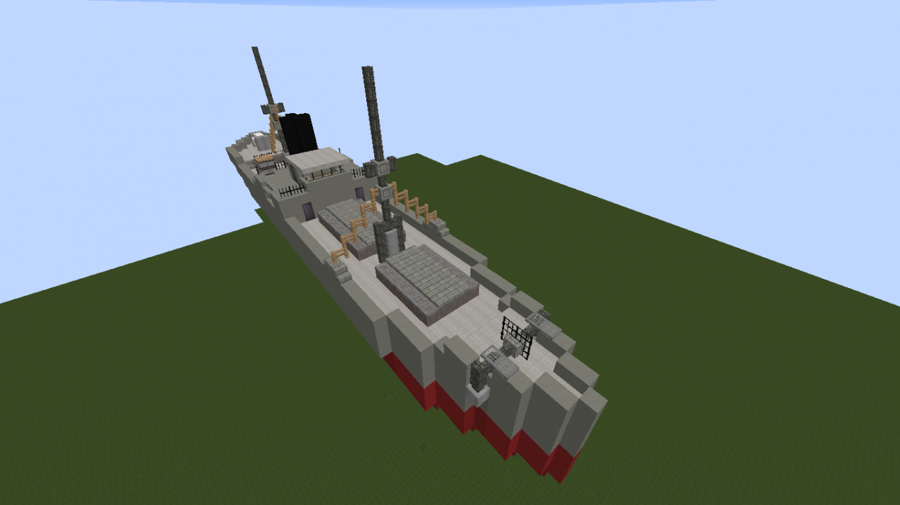 Tramp Steamer: Old cargo ship. Minecraft Map