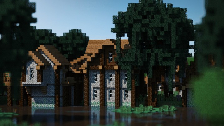 Willow Glades - swamp village Minecraft Map