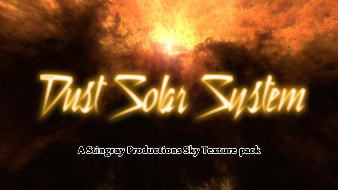 DUST SOLAR SYSTEM! A Sky Texture Pack! Minecraft Texture Pack