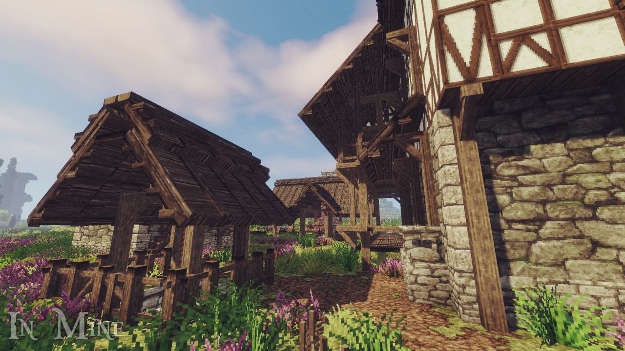 Medieval farm [Project 2018] Minecraft Map