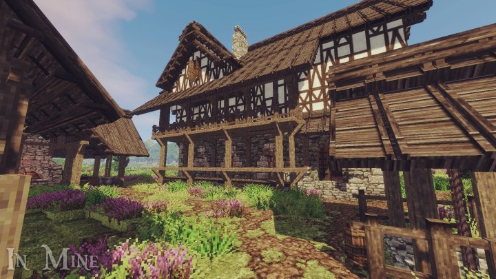 Medieval farm [Project 2018] Minecraft Map