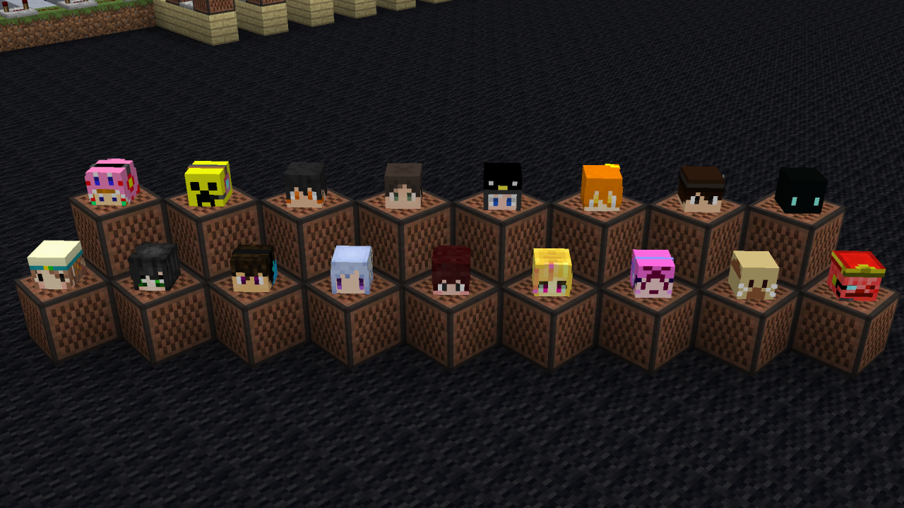 Rhythm game Note Block Song Festival Minecraft Map