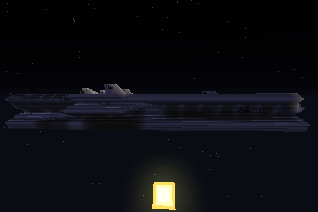 Straight Line Minecraft Map