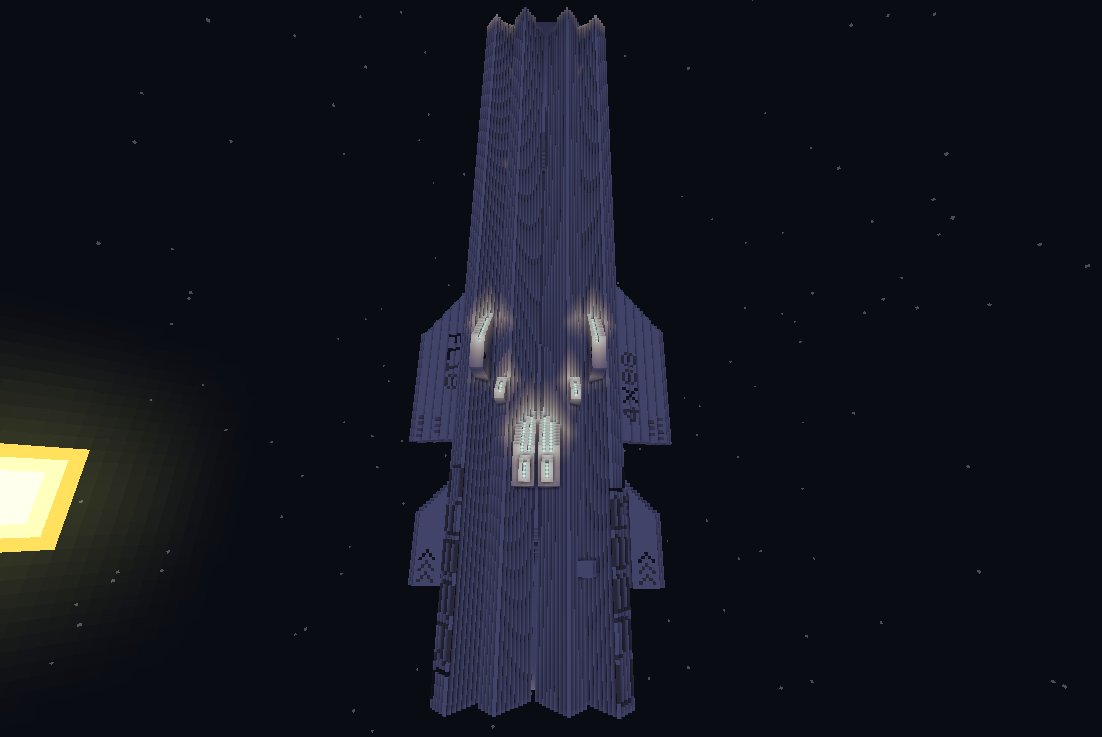 Straight Line Minecraft Map