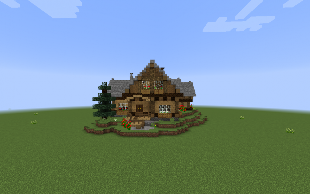 Forest House Minecraft Map