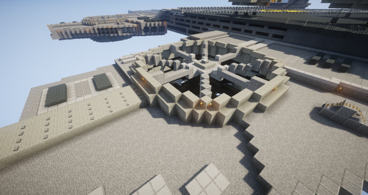 Shield home base- The aircraft Minecraft Map