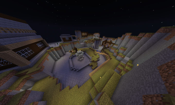 Town Square PVP Arena Minecraft Map