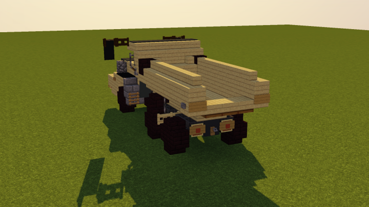 Volvo Articulated Dump Truck Minecraft Map