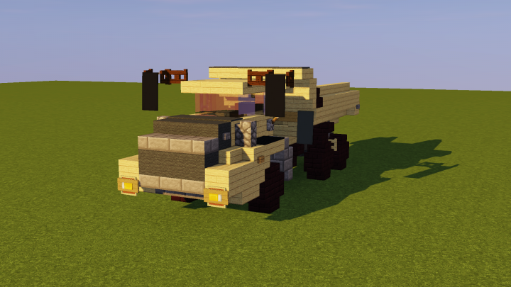 Volvo Articulated Dump Truck Minecraft Map