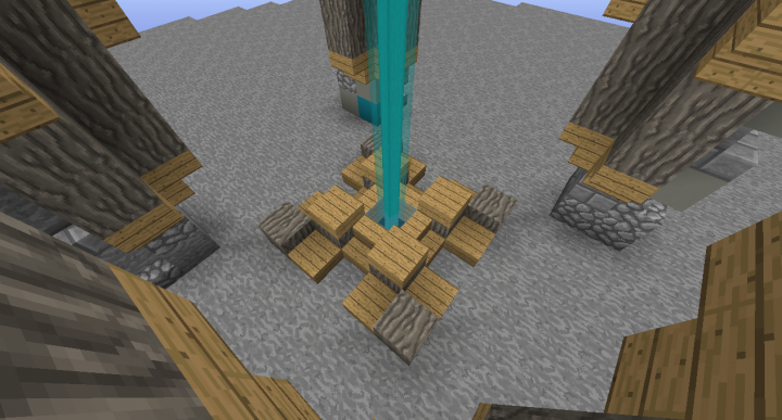 Cyan server spawn temple (small) idea Minecraft Map