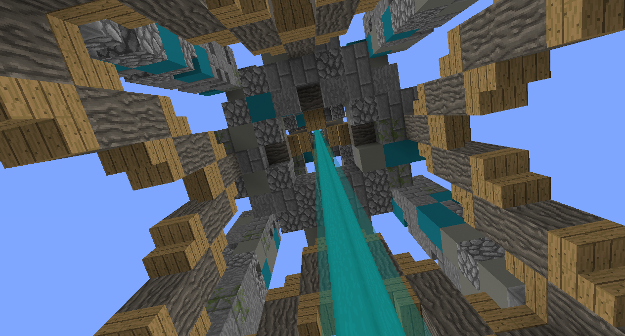 Cyan server spawn temple (small) idea Minecraft Map