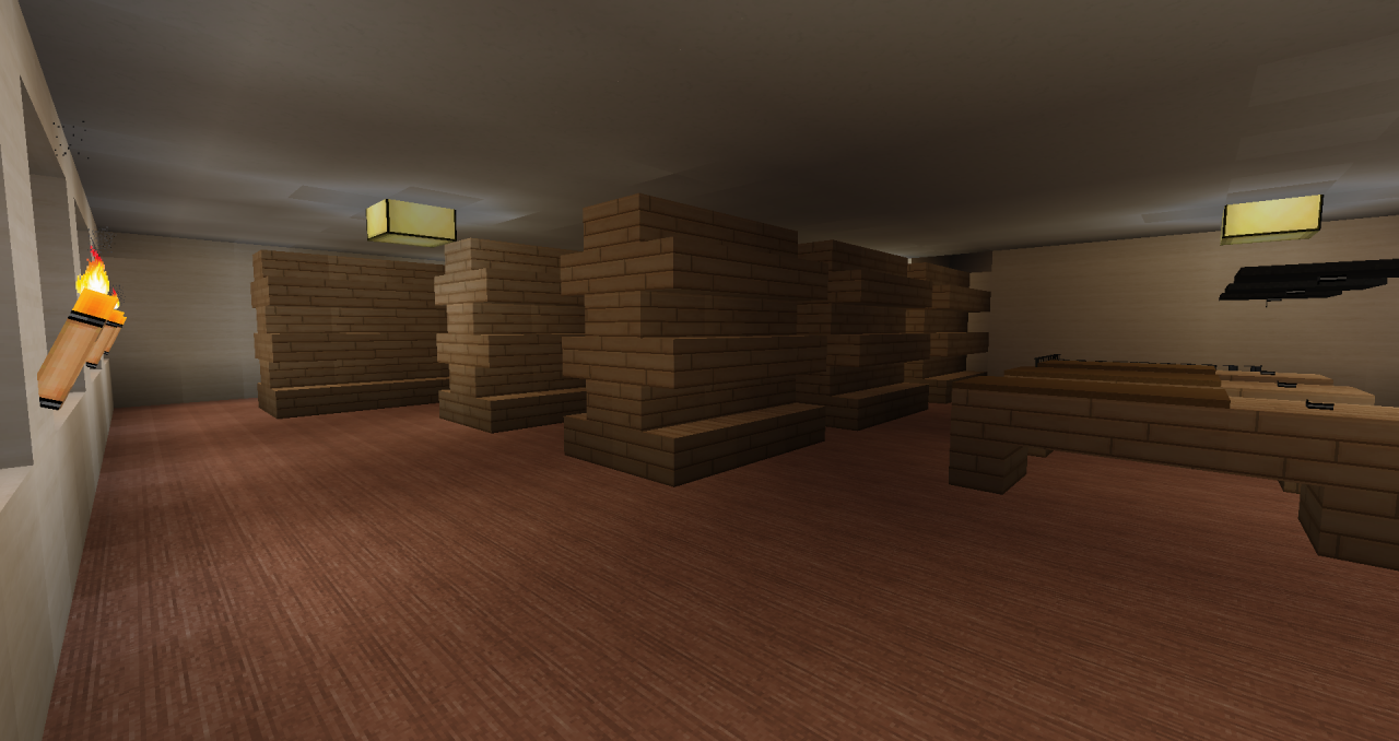 sandstone office complex Minecraft Map