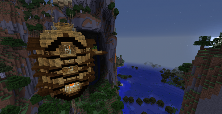 Schematic: Scholar's Balloon House Minecraft Map