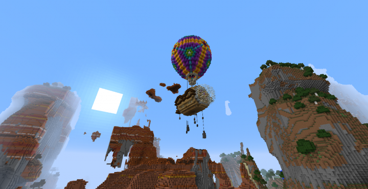 Schematic: Type-02 Oval Balloon House Minecraft Map