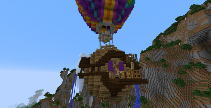 Schematic: Type-02 Oval Balloon House Minecraft Map