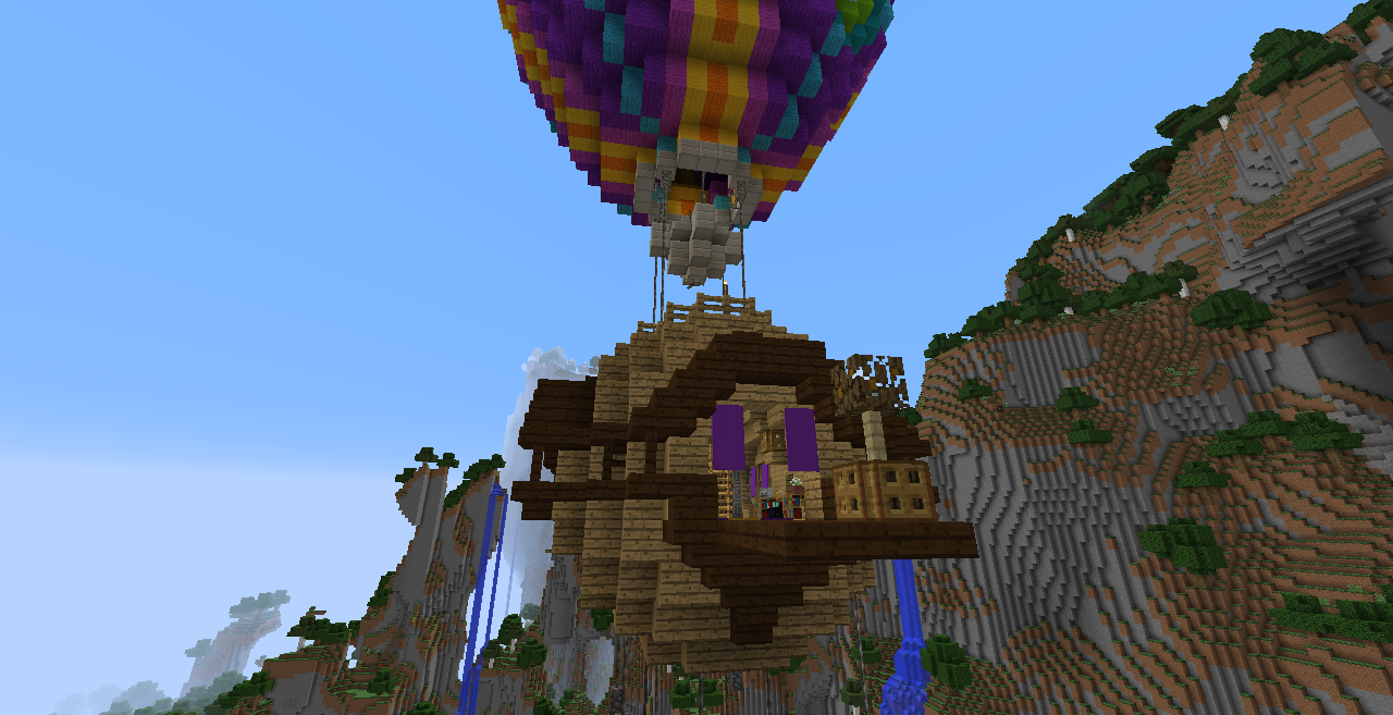 Schematic: Type-02 Oval Balloon House Minecraft Map