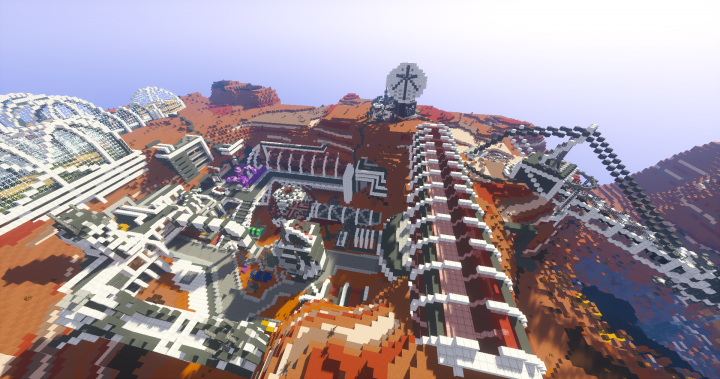 Mars project Minecraft Map