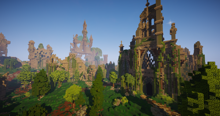 Medieval Ruins Minecraft Map