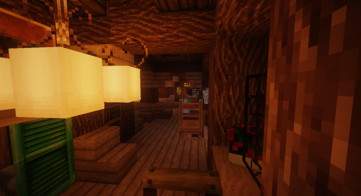 Exploration of the Hobbit Style Minecraft Map