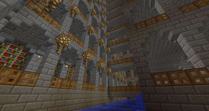 Fantasy Library Minecraft Map