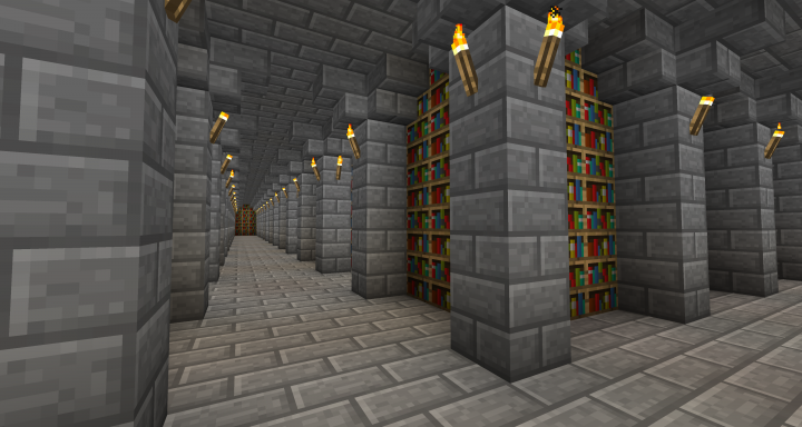 Fantasy Library Minecraft Map