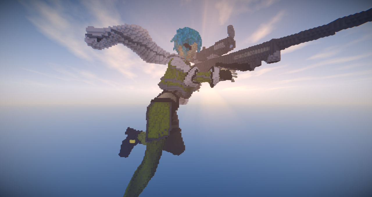 Shinon Sniper GGO - Gun Game Online シノン Minecraft Map