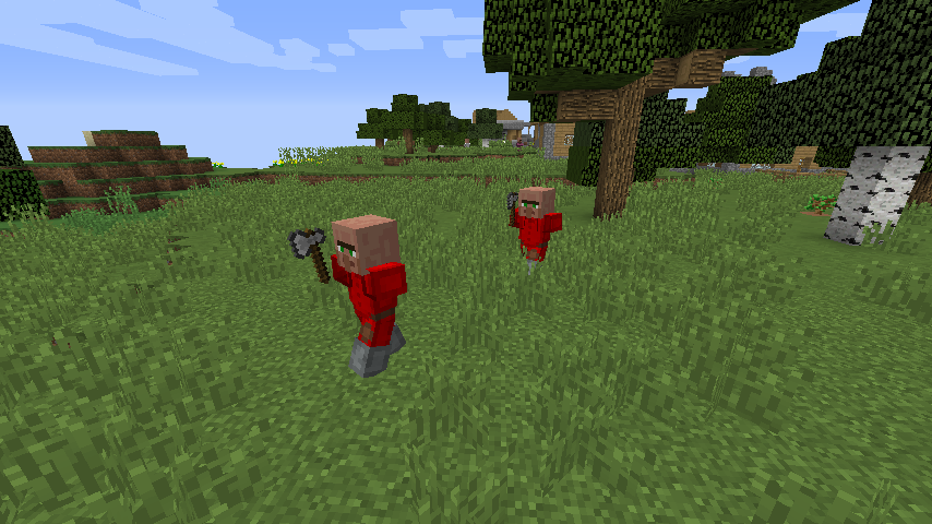 The Lumberjack Villagers Minecraft Map