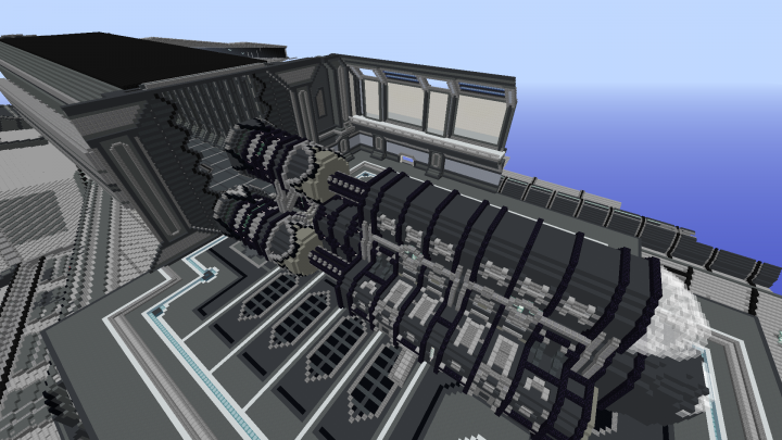 Small project in the hangar Minecraft Map