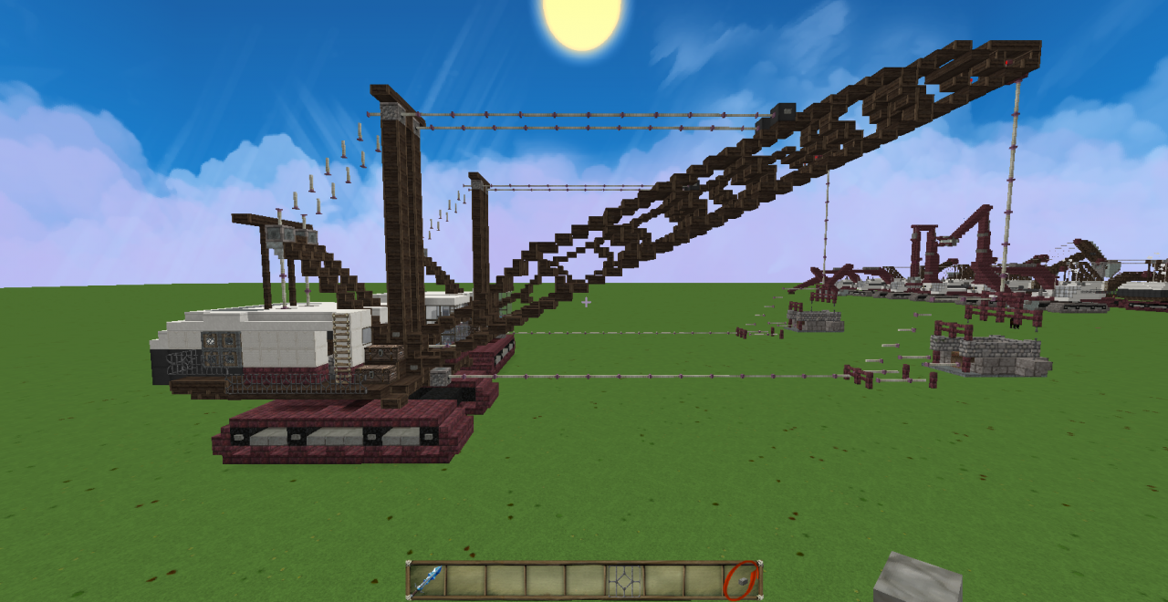 The LIMA 2400 DRAGLINE Minecraft Map