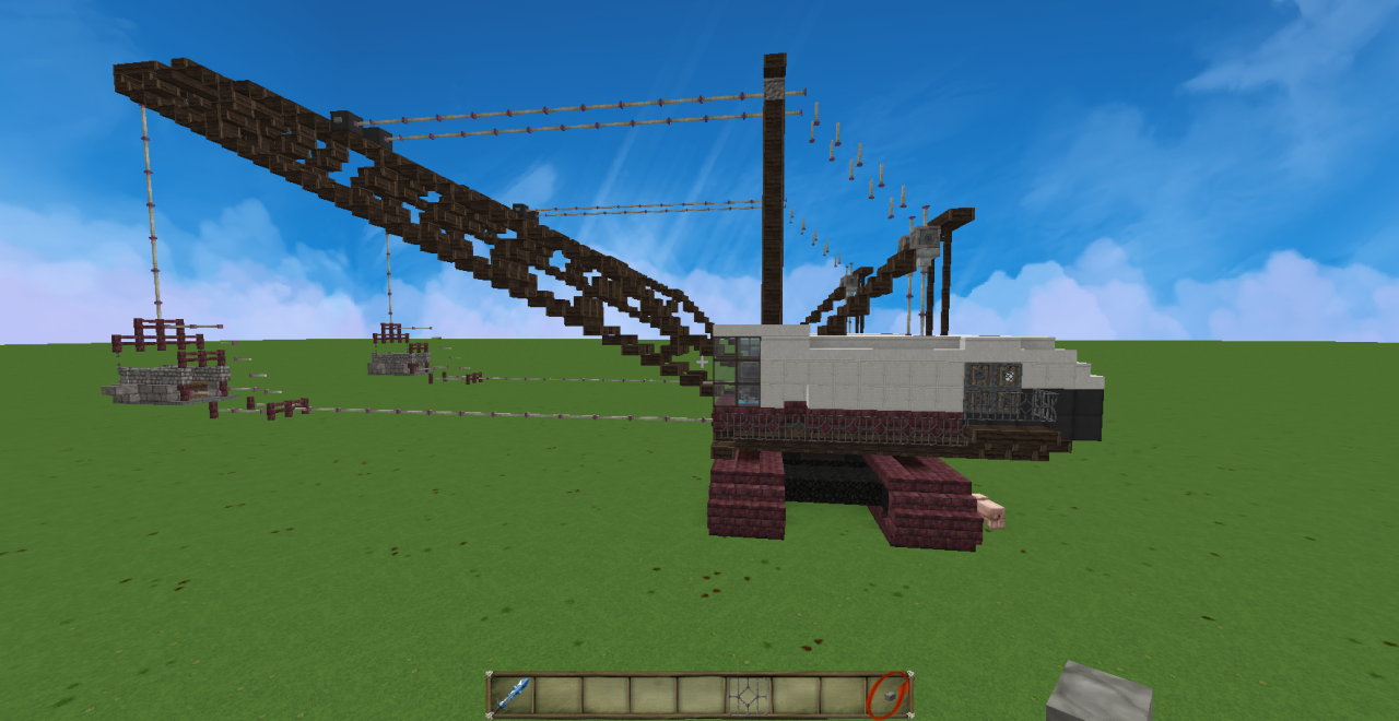 The LIMA 2400 DRAGLINE Minecraft Map