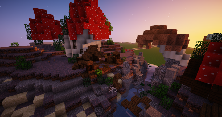 Mushroom Plot Build Minecraft Map