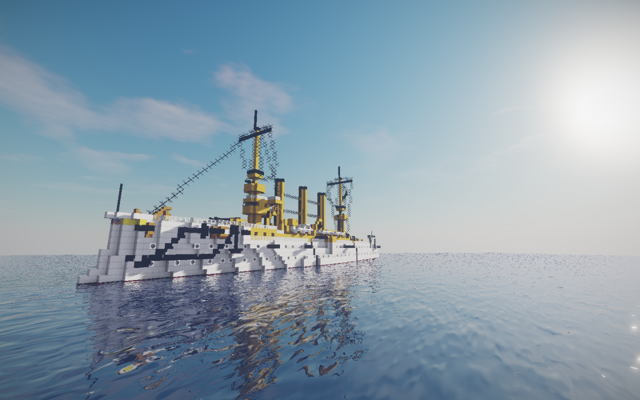 USS Brooklyn ACR-3 Minecraft Map