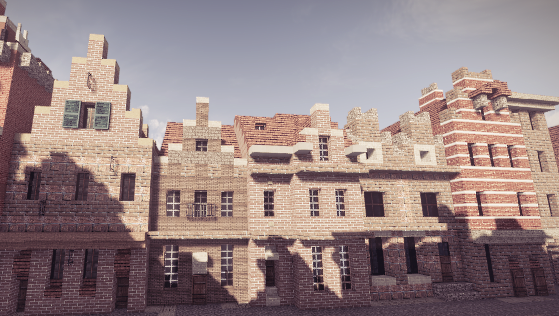 Korte Hoogstraat, Rotterdam, Netherlands Minecraft Map