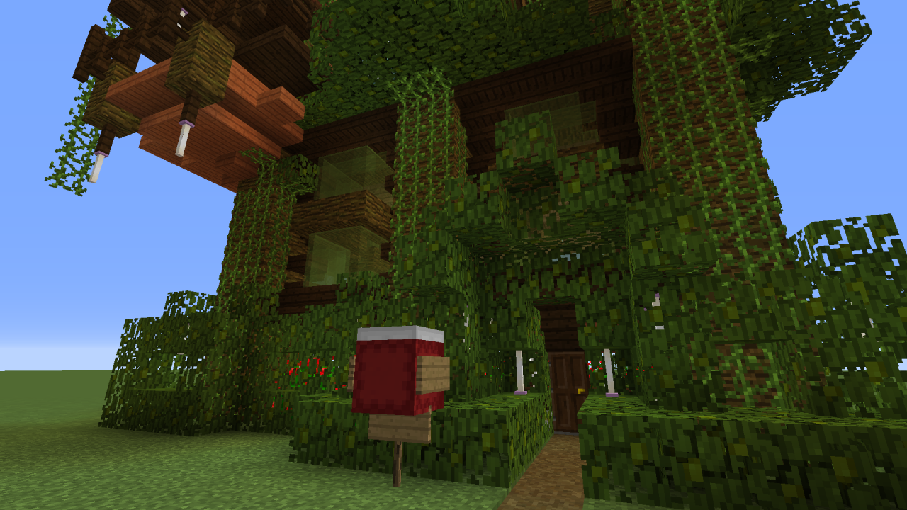 tree house Minecraft Map