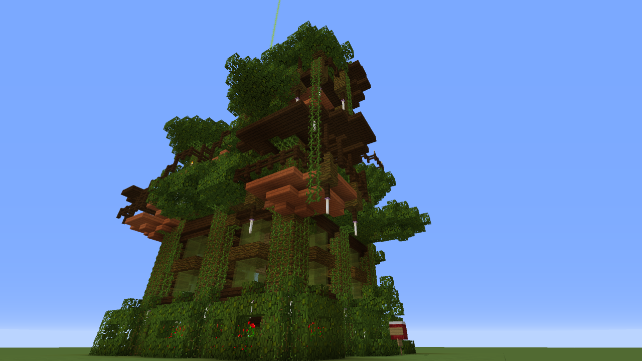 tree house Minecraft Map