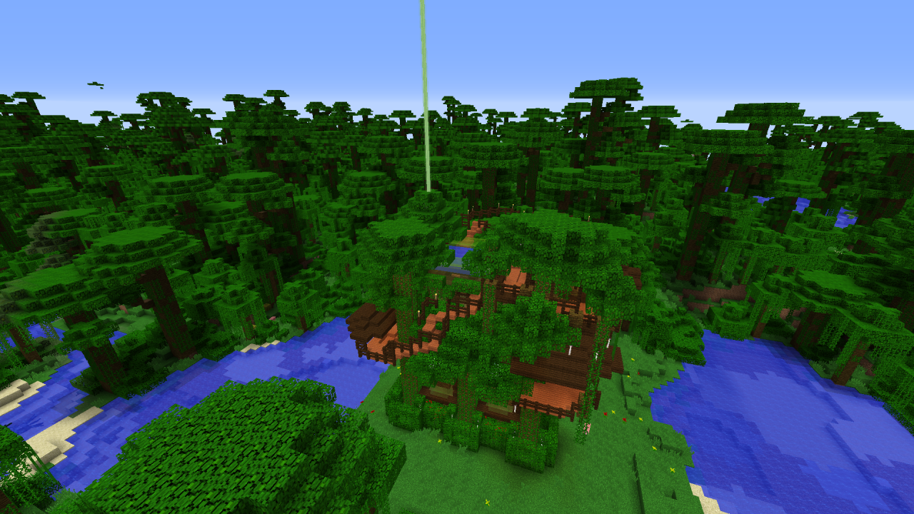 tree house Minecraft Map