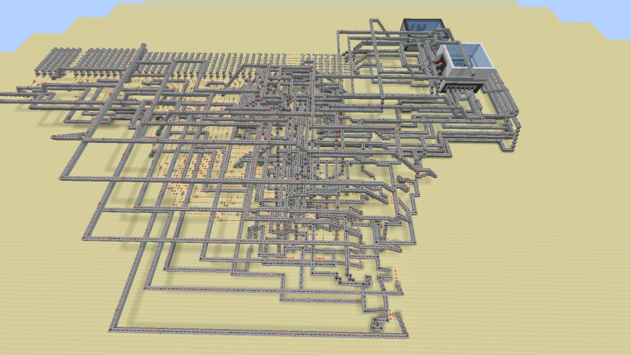 Redstone Calculator Minecraft Map