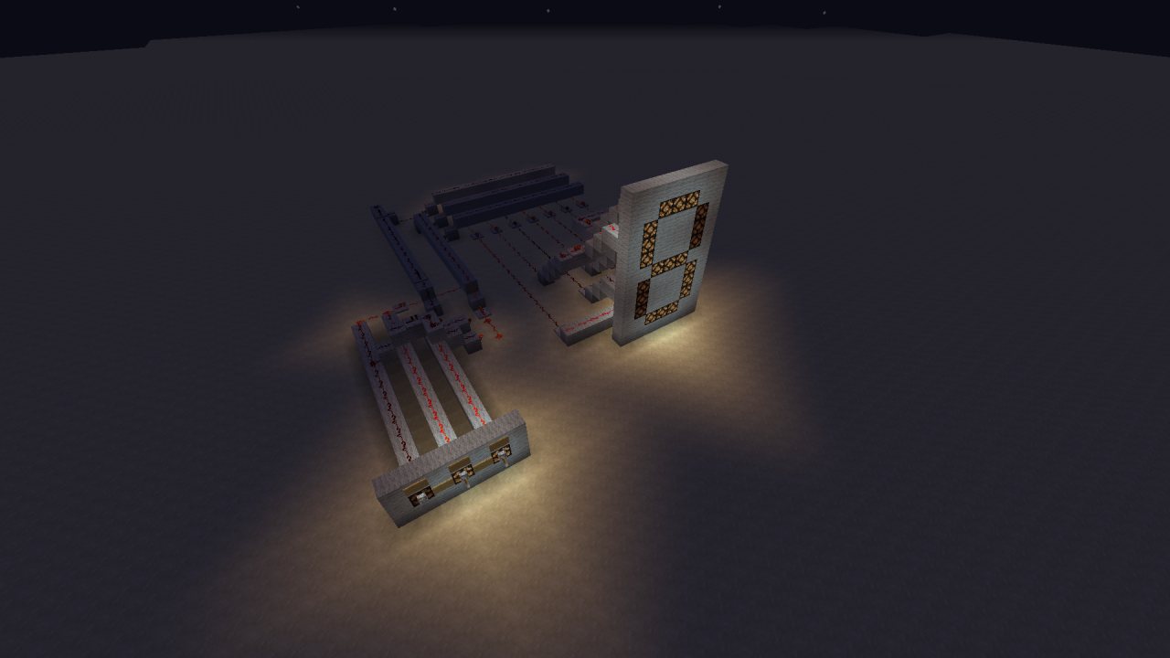 Mini Redstone Calculator Minecraft Map
