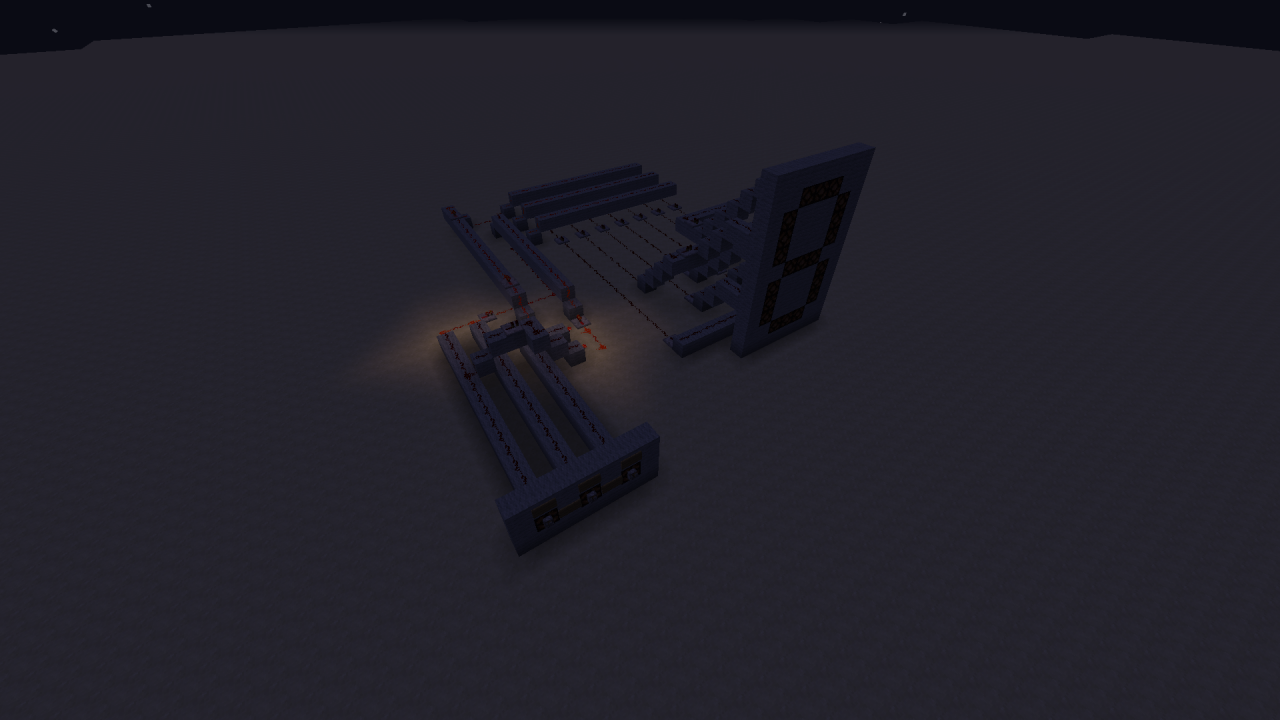 Mini Redstone Calculator Minecraft Map
